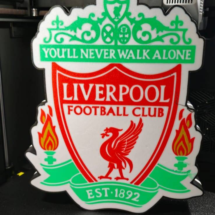 3D Printer Files | 3MF File | Liverpool LightBox | Creality Cloud