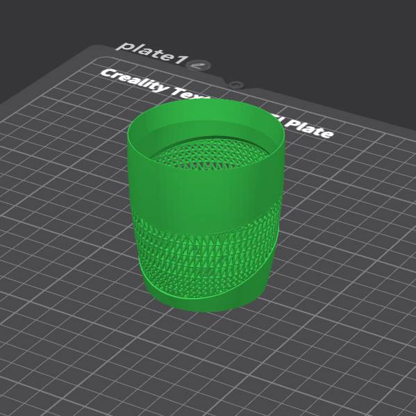 3D Printer Files | 3MF File | Mesh Planter | Creality Cloud