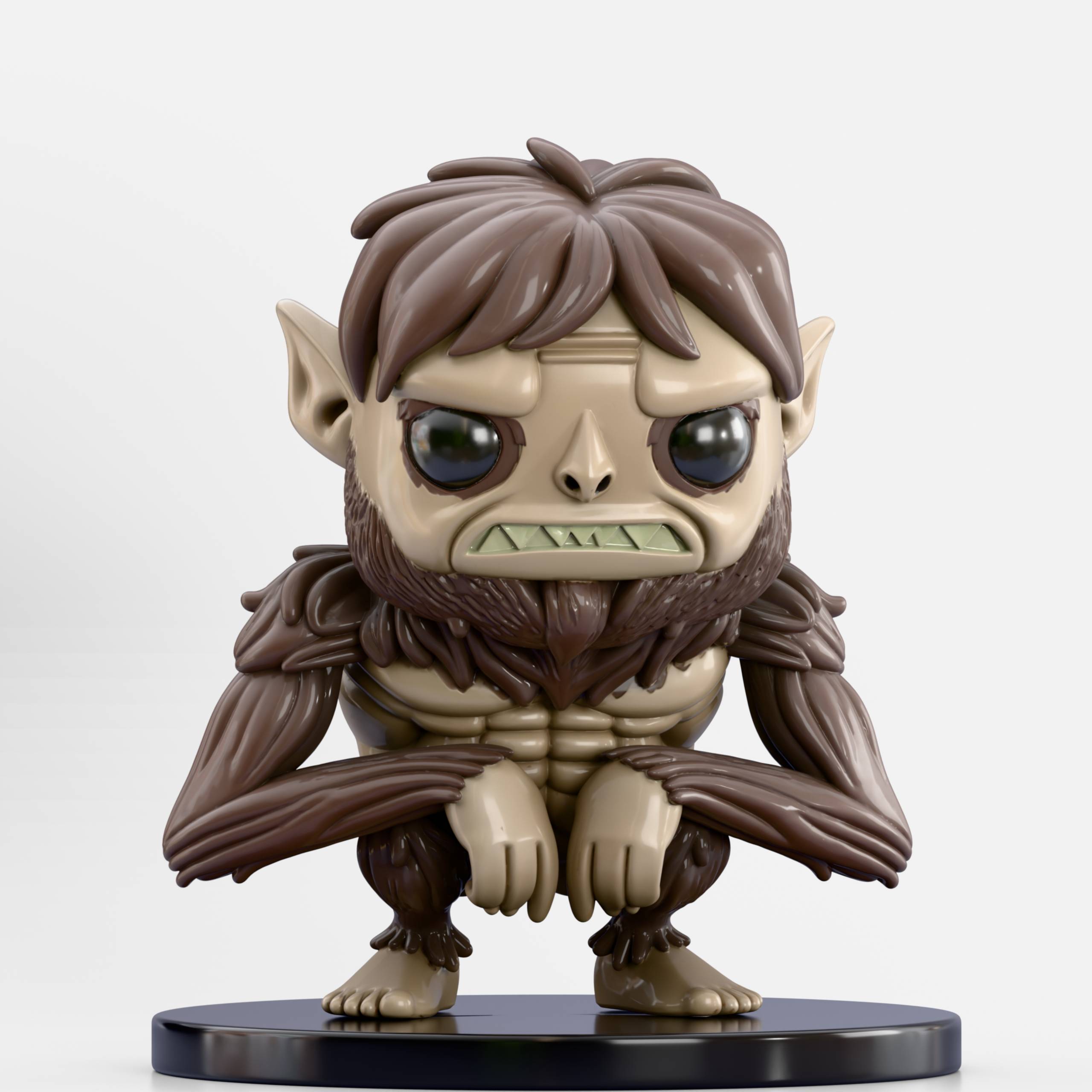 3D Printer Files | 3MF File | Beast Titan Funko Attack on Titans Fan ...