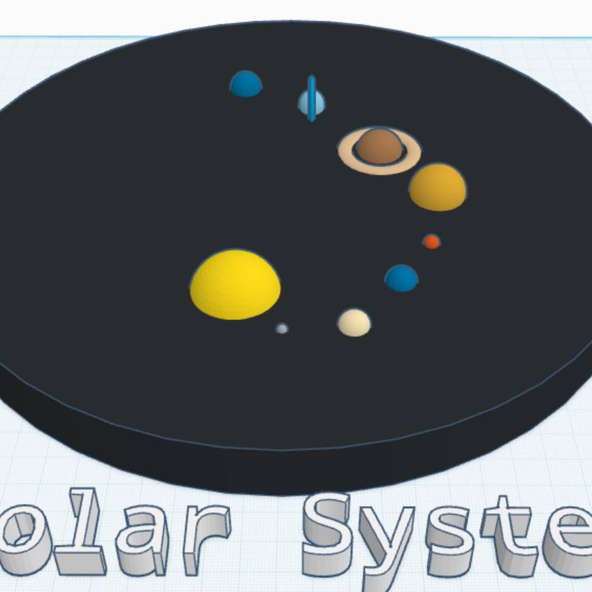 3D Printer Files | 3MF File | Solar System | Creality Cloud