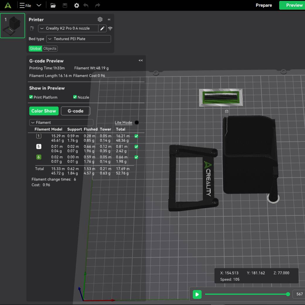 3D Druck Dateien | 3MF Datei | K2 PRO POOP BOX | Creality Cloud