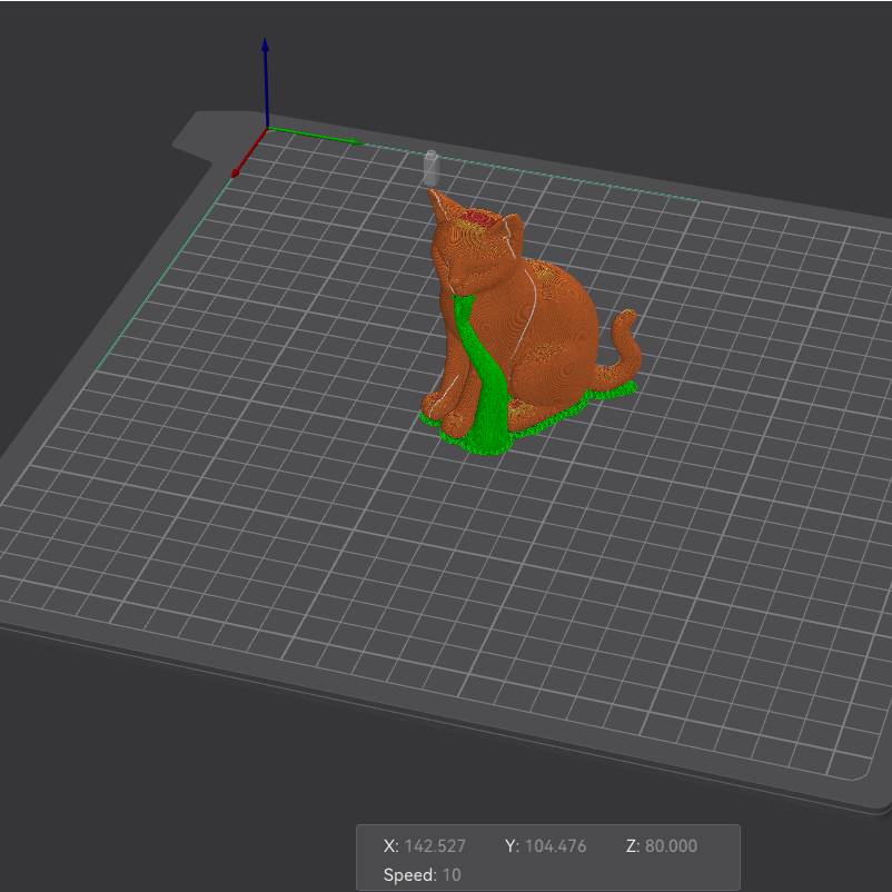 3D Printer Files | 3MF File | Modern Black Cat Figurine | Creality Cloud