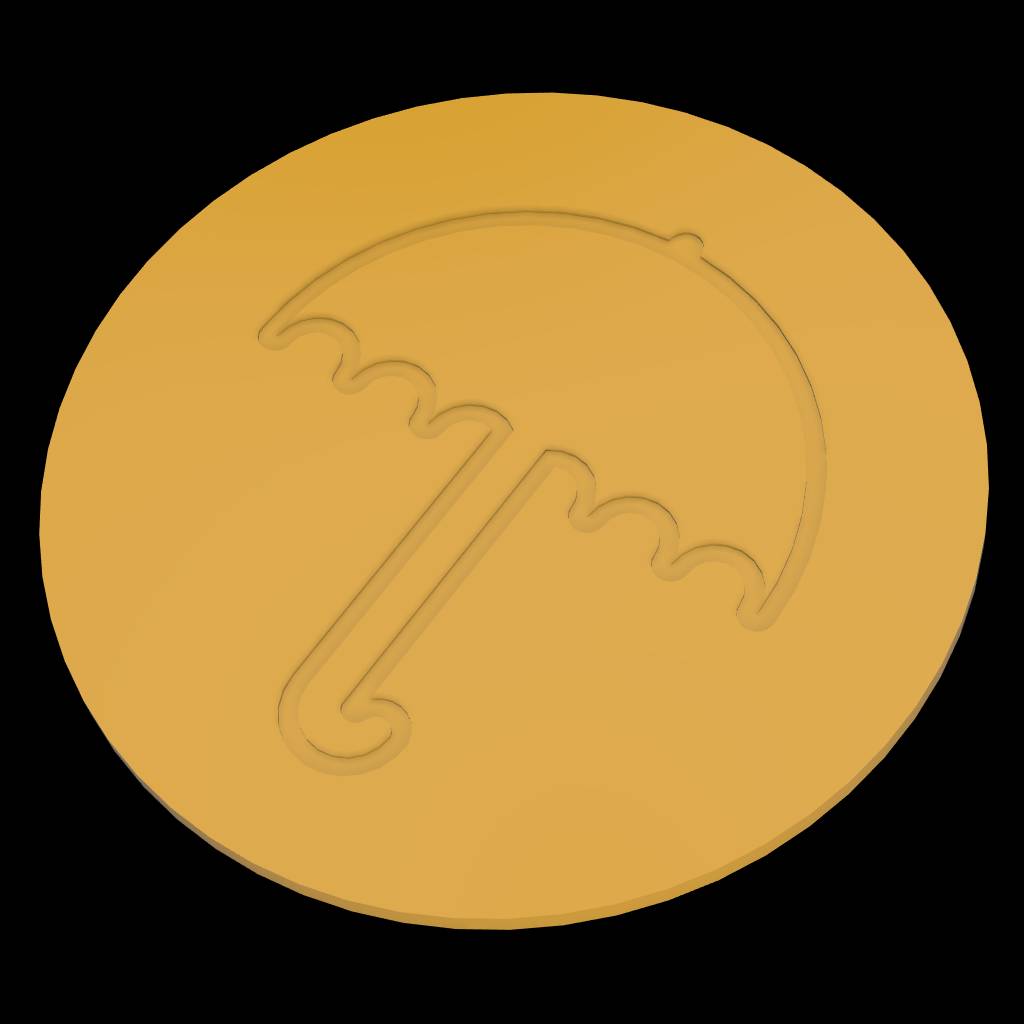 Free Badges & Coins STL Download - Alvéole Squid Gameby Olivier Vietti ...