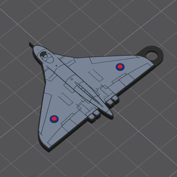 3D Printer Files | 3MF File | Avro Vulcan Keychain / Keyring | Creality ...