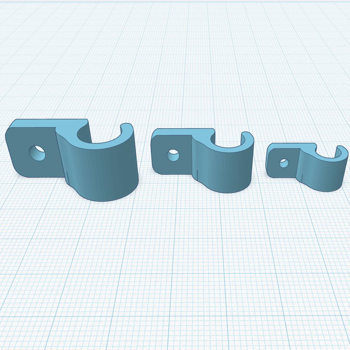 3D Printer Files | 3MF File | 10,8,6mm Wire Clip | Creality Cloud