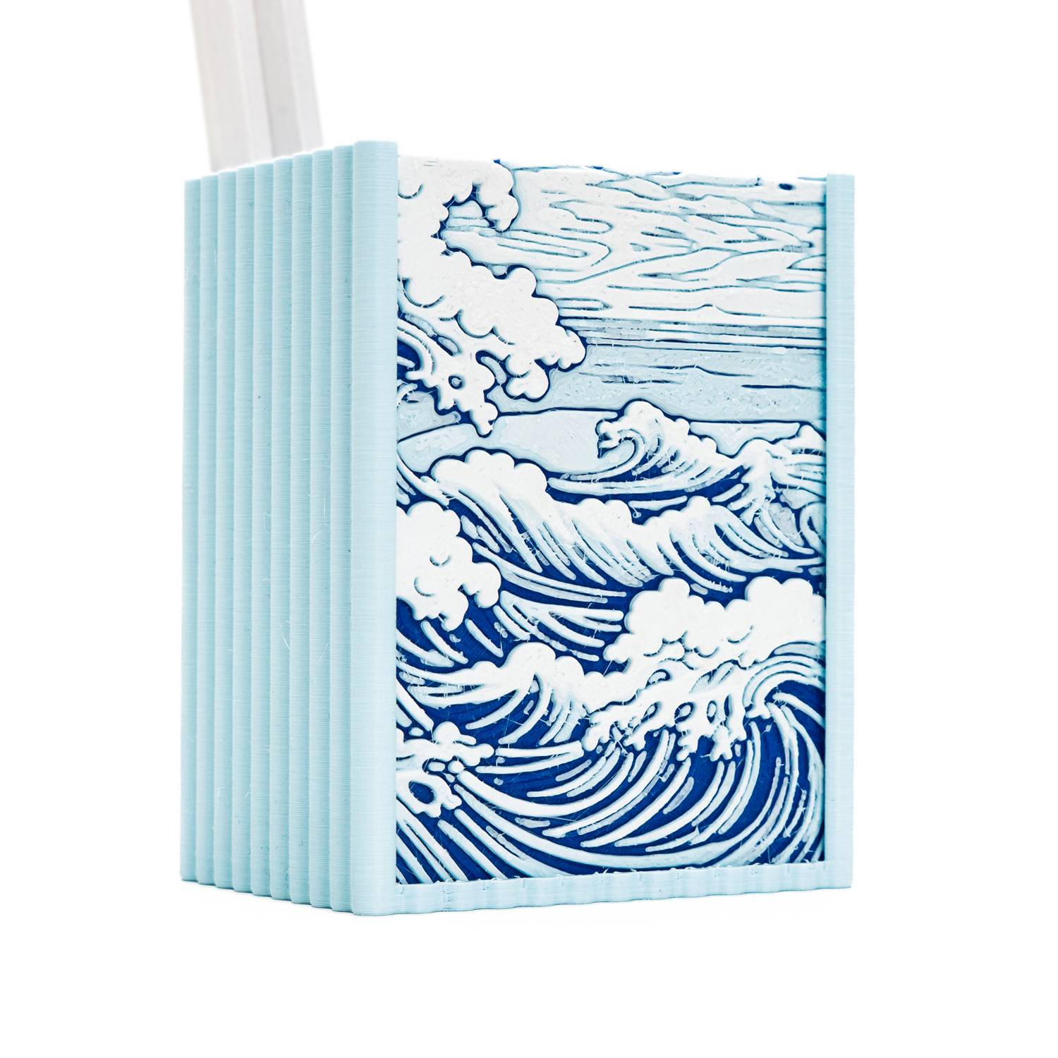 3D Printer Files | 3MF File | Wave Pen Holder | Creality Cloud