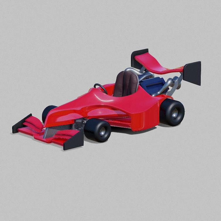 Vehicles & Machinery STL Download - Racing Kart Conceptby neagww