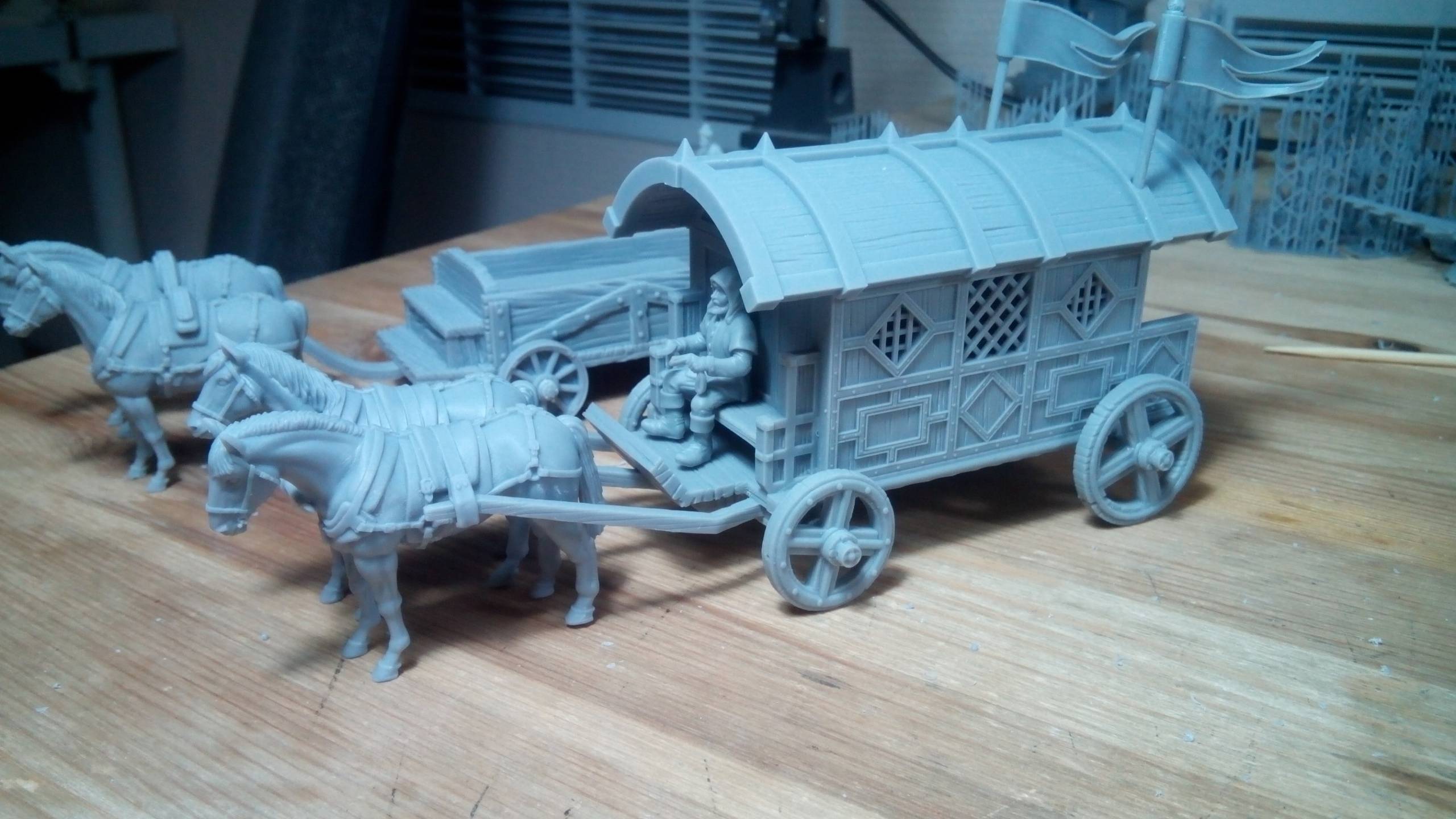 Miniature Carriages and Carts | Creality Cloud