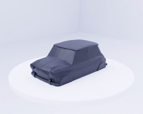 3D Printer Files | 3MF File | Austin Mini Cooper 3D Model for Mold ...