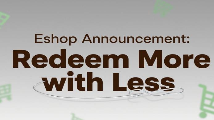Eshop Announcement: Redeem More with Less | Creality Cloud