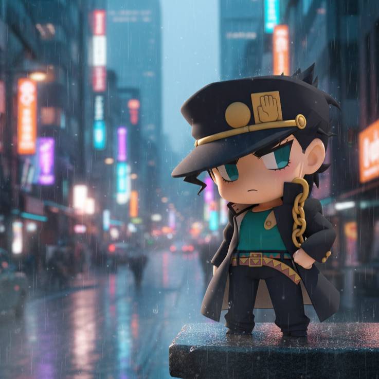 3D Printer Files | 3MF File | Jotaro Kujo Chibi JoJo’s Bizarre ...