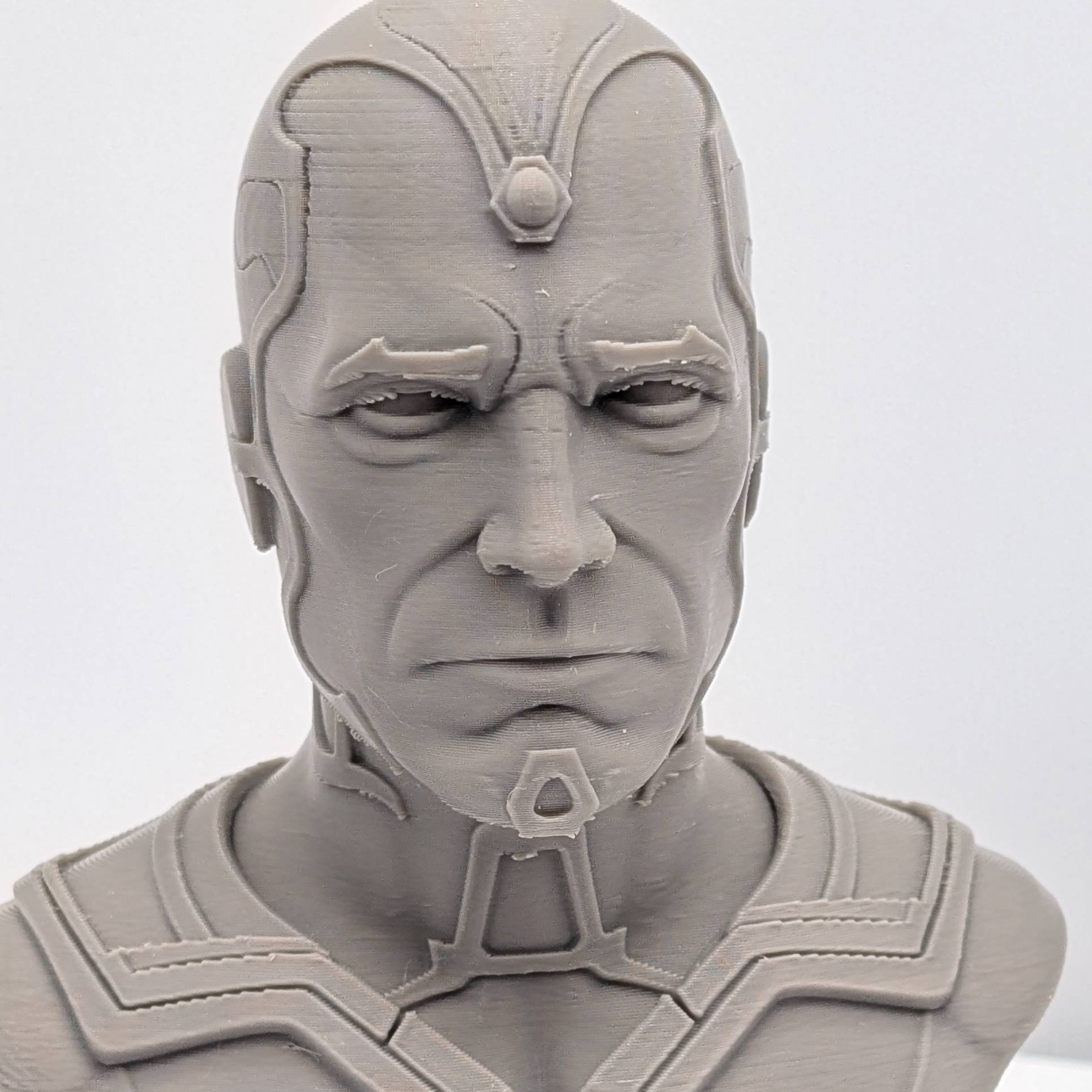 3D Printer Files | 3MF File | Vision - The Synthezoid Sentinel Bust ...