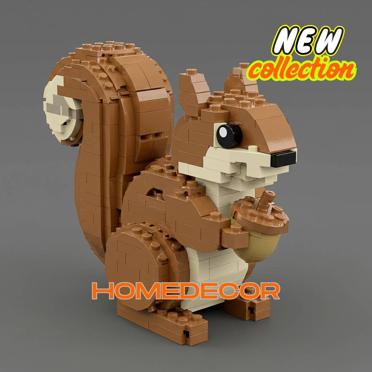 3D Printer Files | 3MF File | Squirrel Lego Alike | Creality Cloud