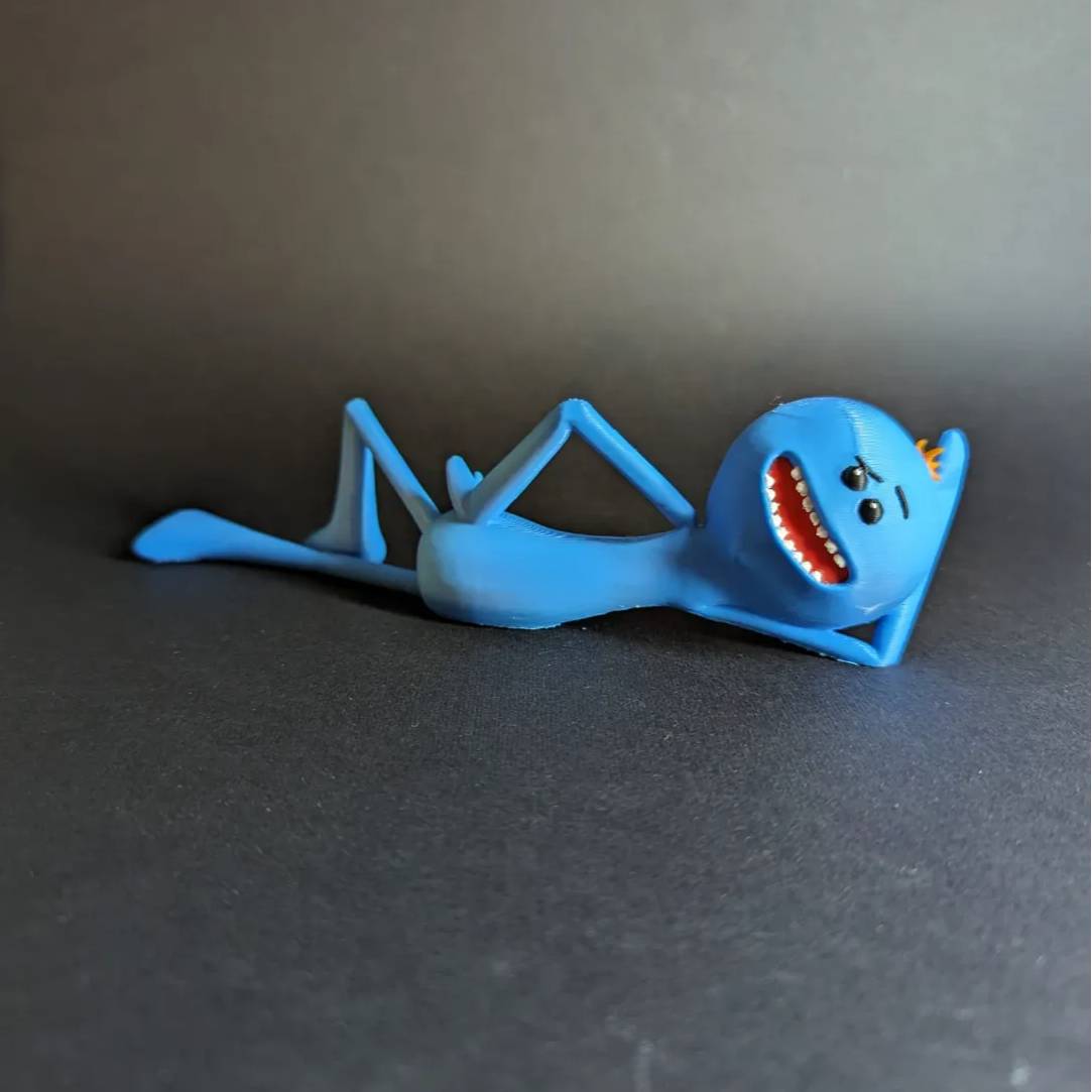 3D Printer Files | 3MF File | Mr. Meeseeks Multi-Color Print | Creality ...