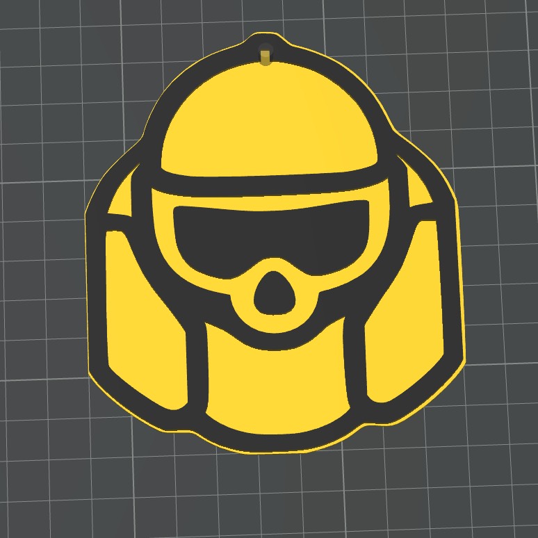 3D Printer Files | 3MF File | Call Of Duty Juggernaut keychain ...
