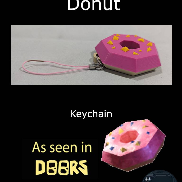 3D Printer Files | 3MF File | Donut from Doors (Roblox) | Creality Cloud