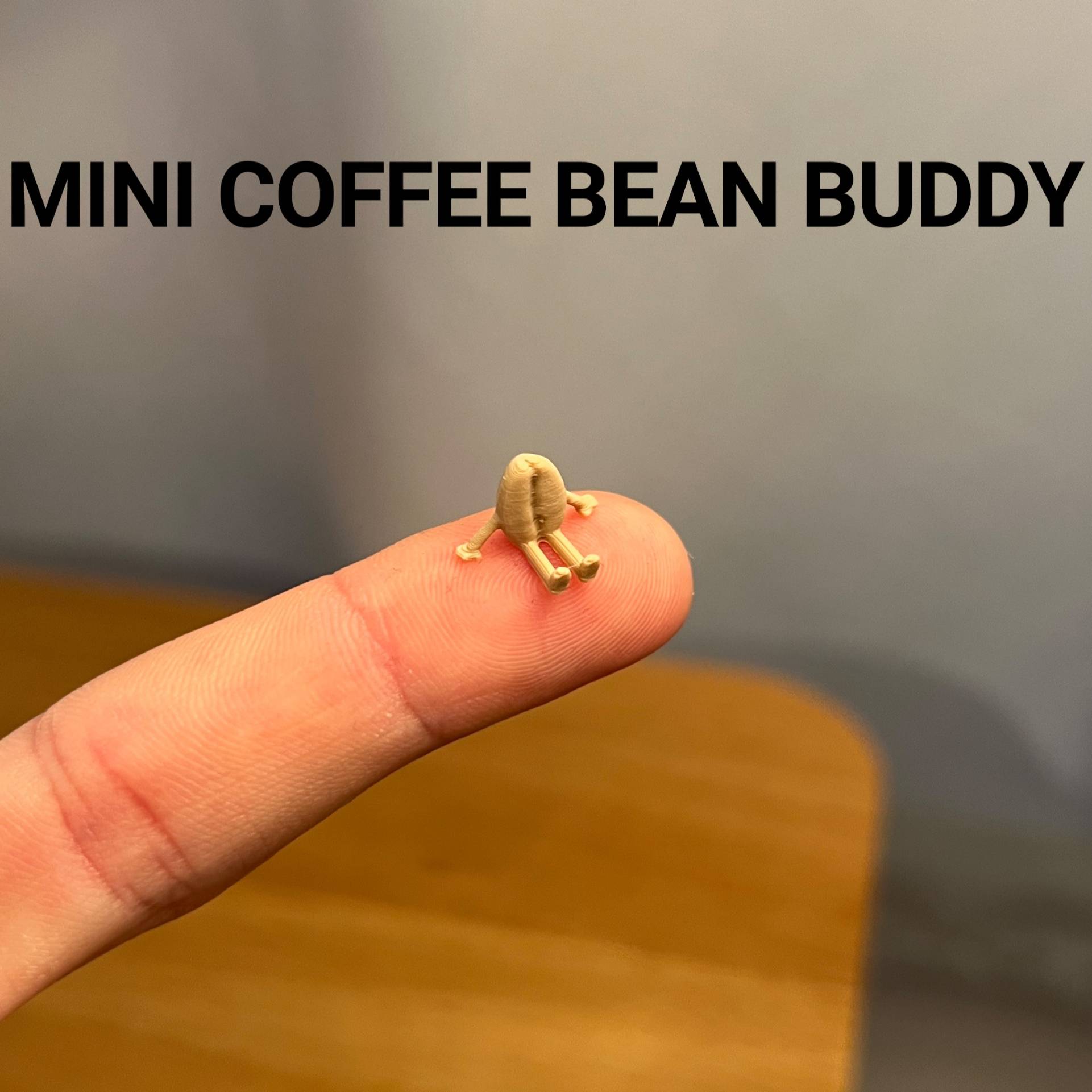 Archivos de impresora 3D | Archivo 3MF | Mini Coffee Bean Buddy ...