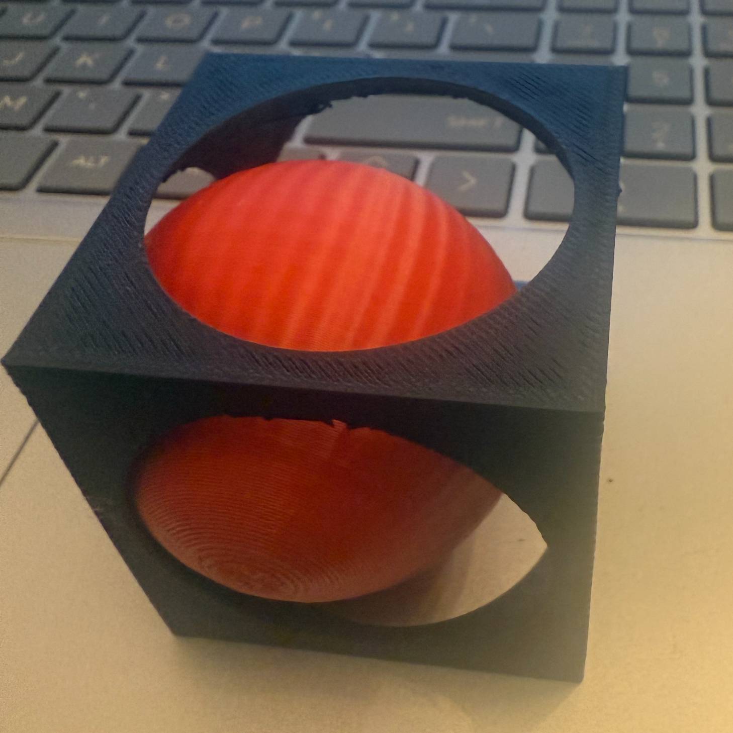 3D Printer Files | 3MF File | Ball in a box fidget/sensory toy ...
