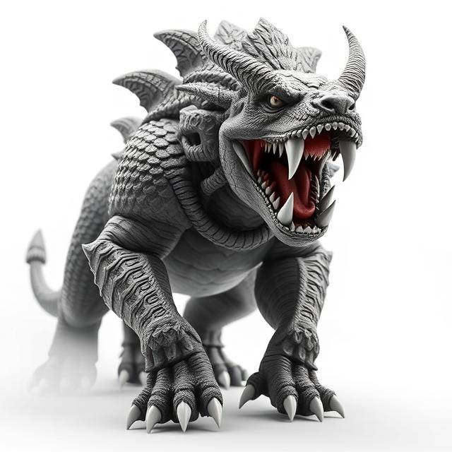 3D Printer Files | 3MF File | Tarrasque for DnD | Creality Cloud
