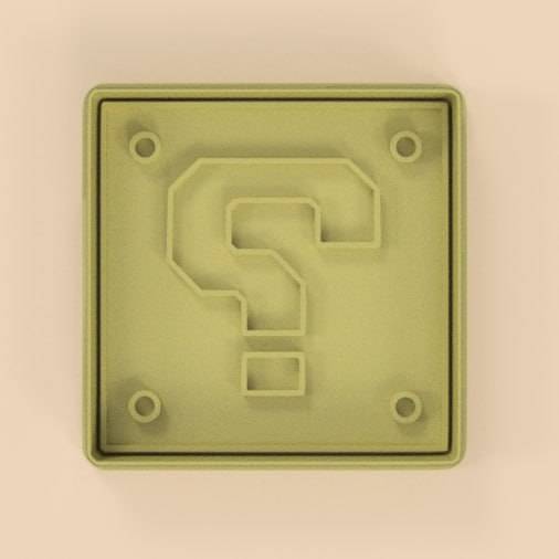 Other STL Download - surprise box Mario Bross cutter + stampby Crafteros