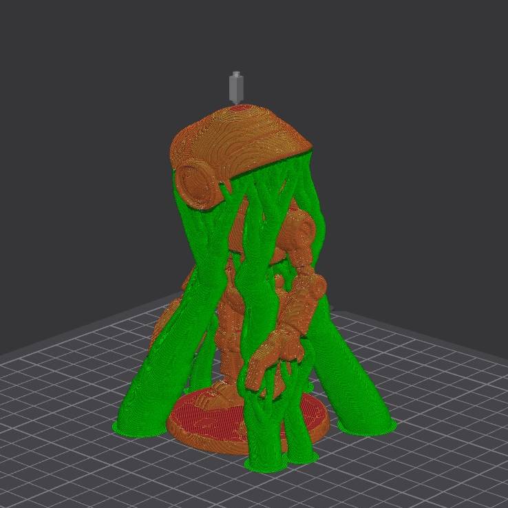 3D Printer Files | 3MF File | Pit droid (inspired) robot | Creality Cloud