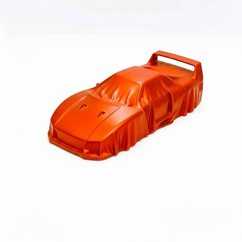 3D Printer Files | 3MF File | Ferrari F40 - Veiled Art | Creality Cloud