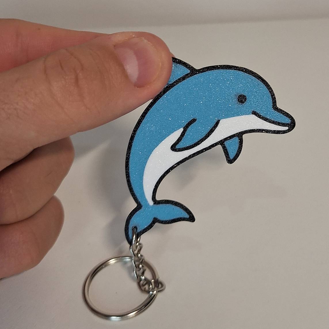 3D Printer Files | 3MF File | Dolphin Keychain | Creality Cloud