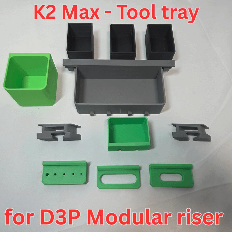 3D Printer Files | 3MF File | K2 Modular tool tray for K2 Plus D3P ...