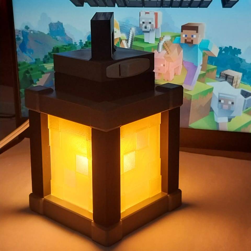 Lighting & Lamps STL Download - Minecraft lampby Esternocleido