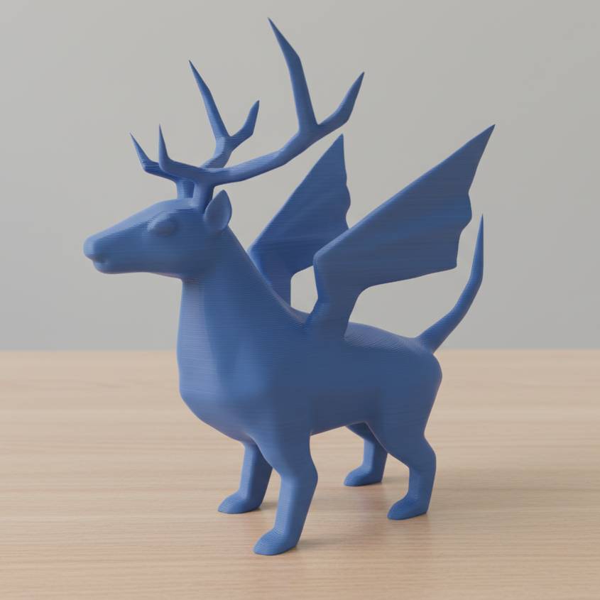 3D Printer Files | 3MF File | Hybrid Reindeer | Creality Cloud