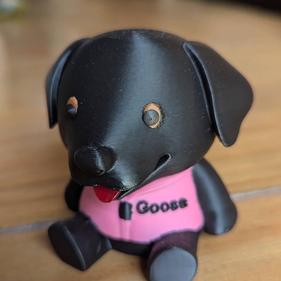 3D Printer Files | 3MF File | Black Lab Cutie | Creality Cloud