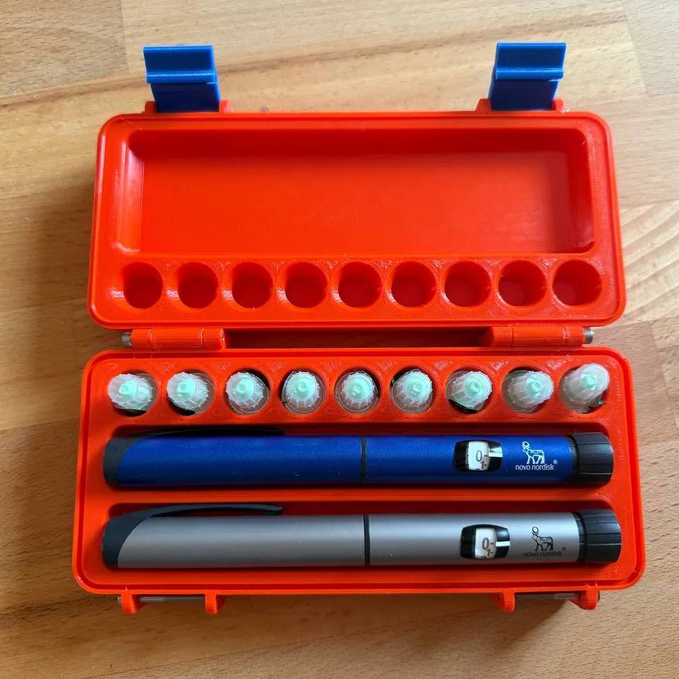 Free Medical & Health Equipment STL Download - Insulin - Pen - Etui ...