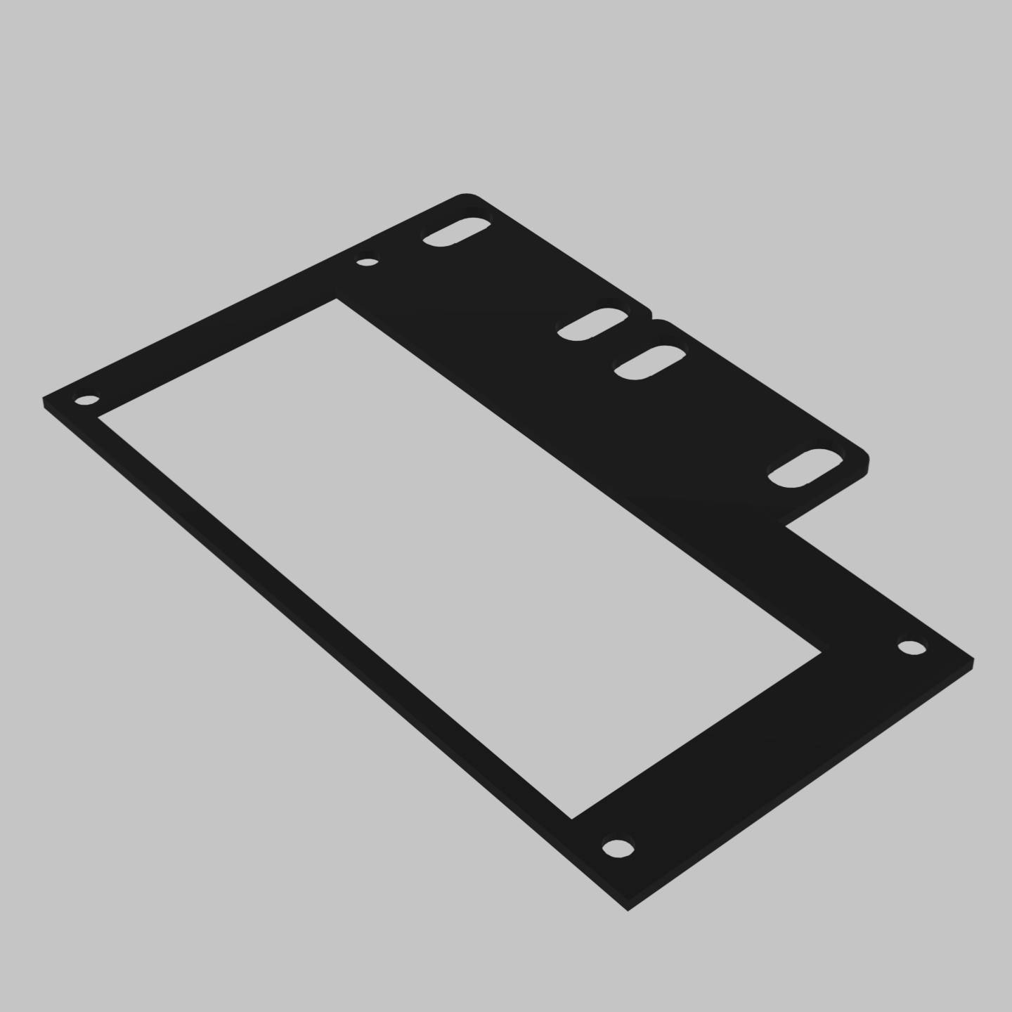 3D Printer Files | 3MF File | SFX PSU bracket for the side of a rack ...