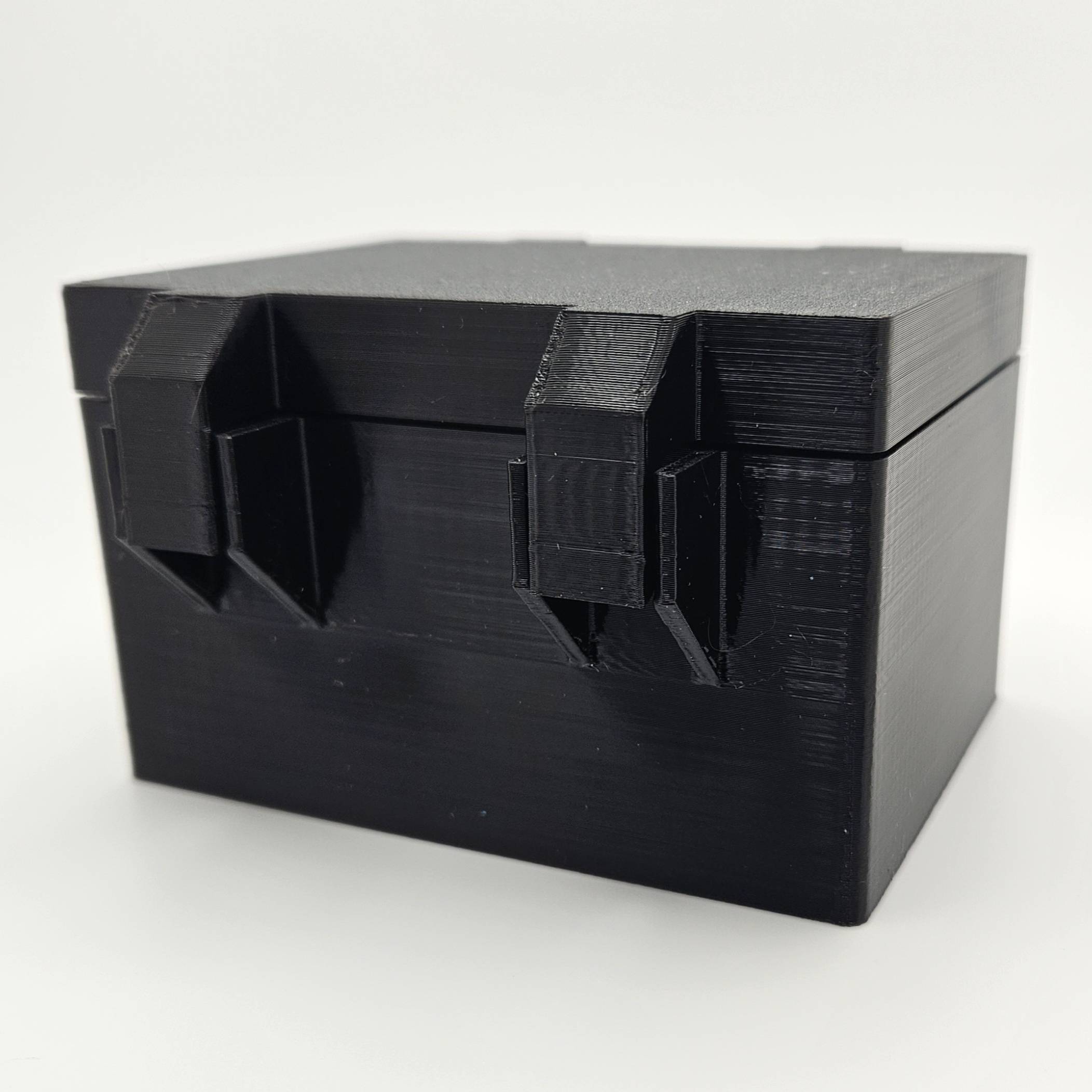 3D Printer Files | 3MF File | Modern Snap-Fit Storage Box with Hinged ...