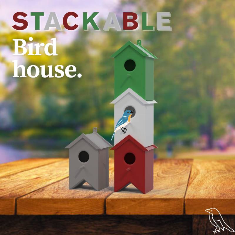 3D Printer Files | 3MF File | STACKABLE-Bird Nest | Creality Cloud