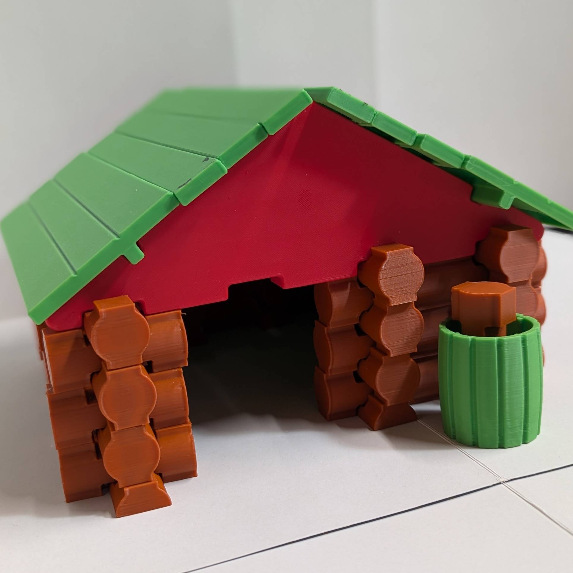 3D Printer Files | 3MF File | Lincoln Logs Inspired Playset | Creality ...