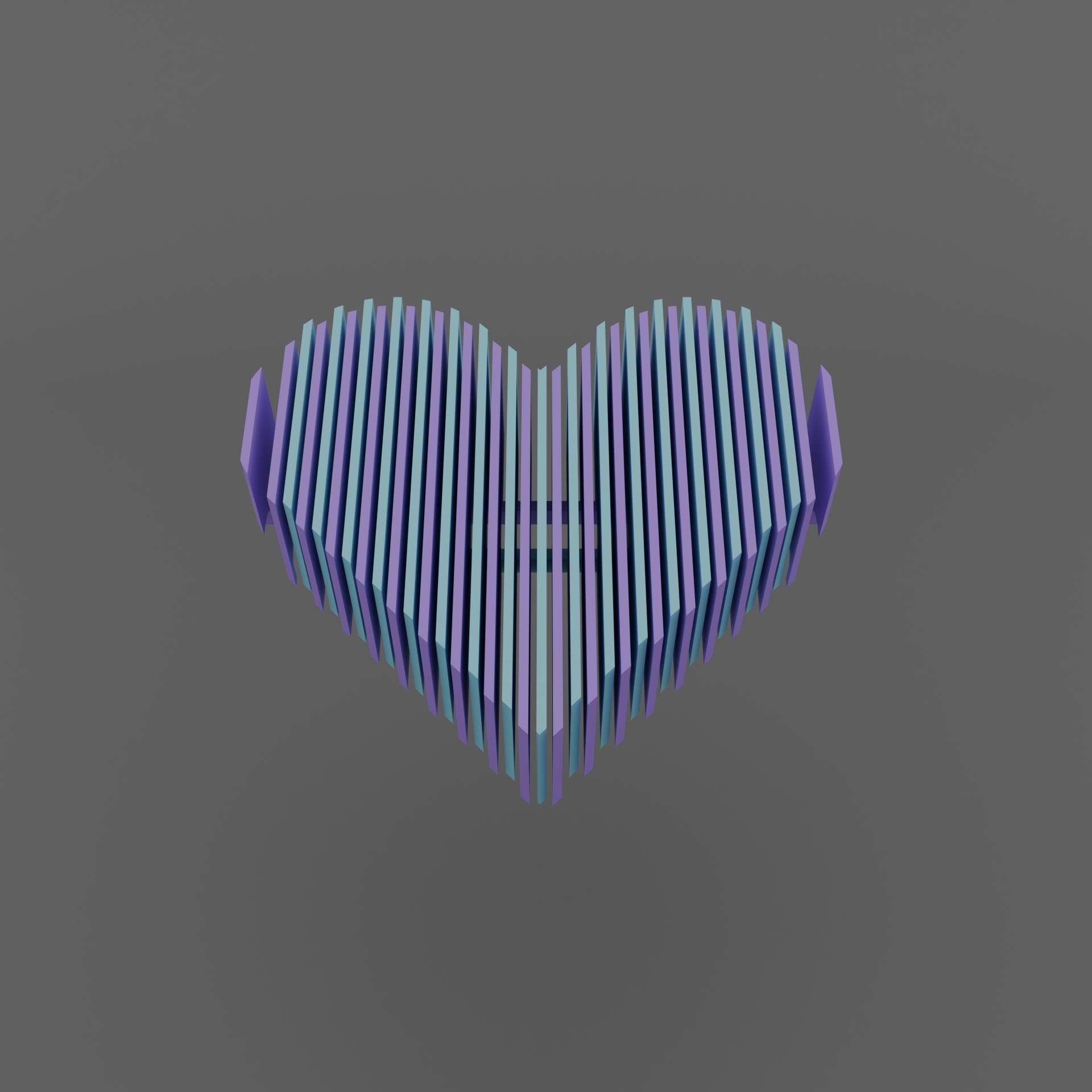 3D Printer Files | 3MF File | Quantum see-through fidget - Heart ...