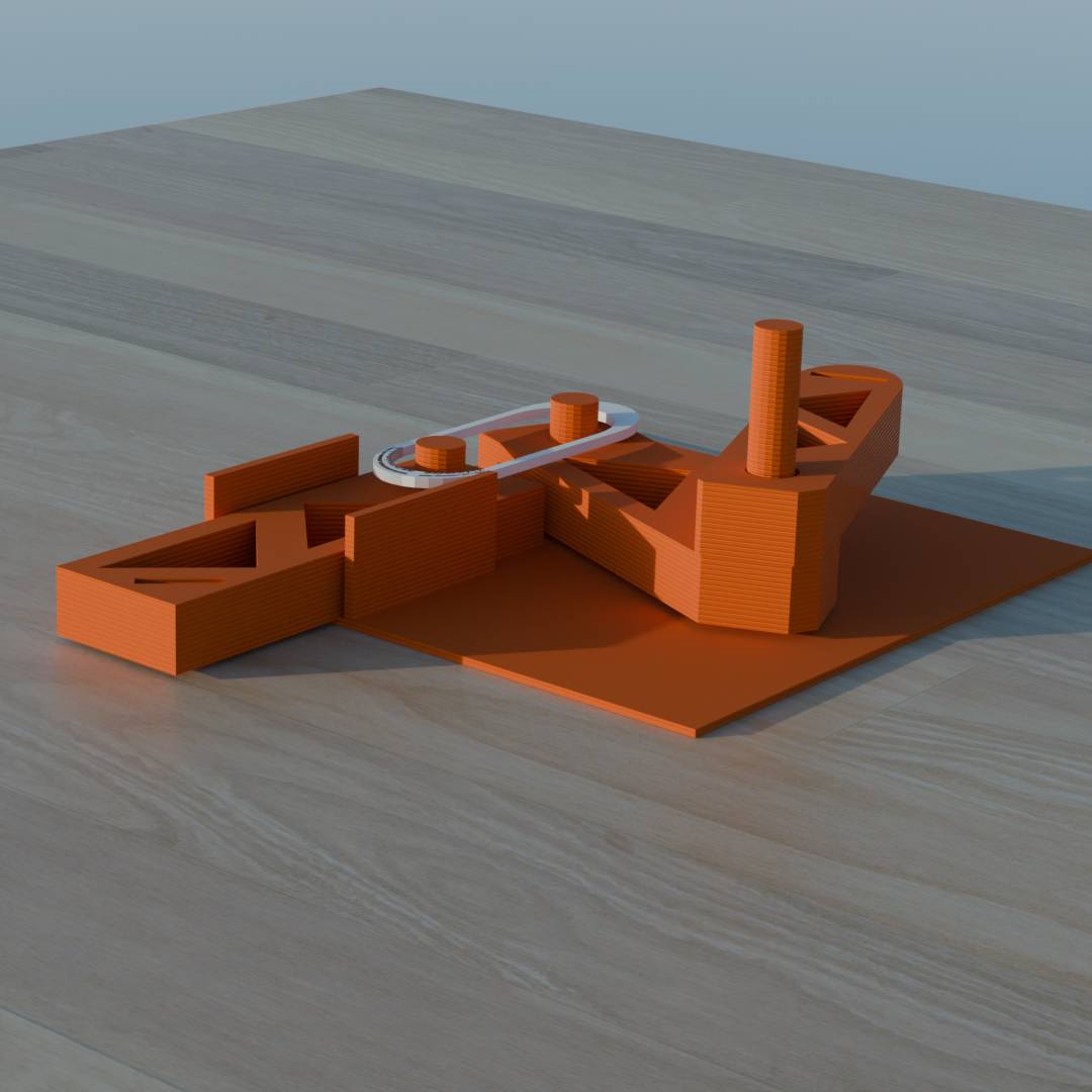 3D Printer Files | 3MF File | Pinball Arm Mechanism Demo | Creality Cloud