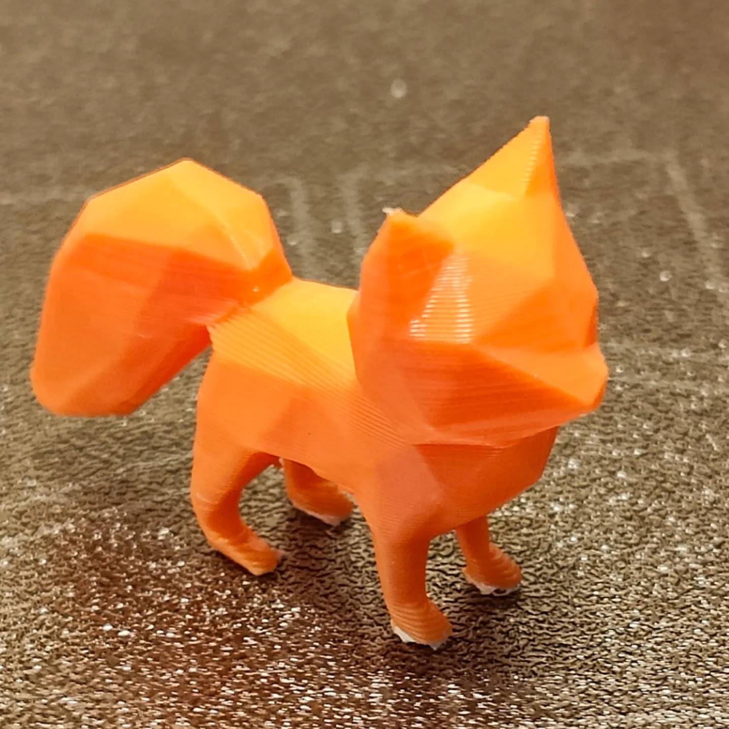 3D Printer Files | 3MF File | Low poly arctic fox | Creality Cloud