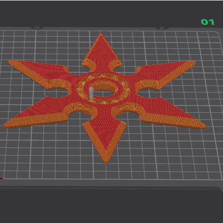 3D Printer Files | 3MF File | Fidget Ninja Star Spinner | Creality Cloud