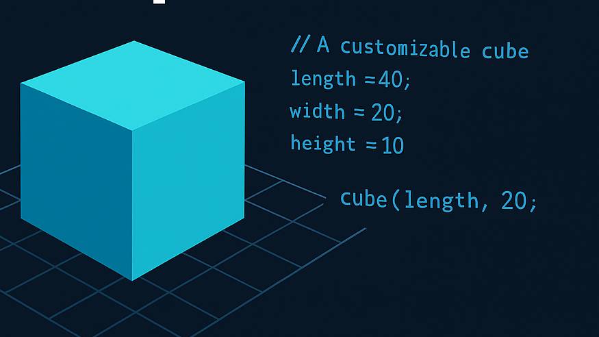 Intro to Parametric Design in OpenSCAD | Creality Cloud