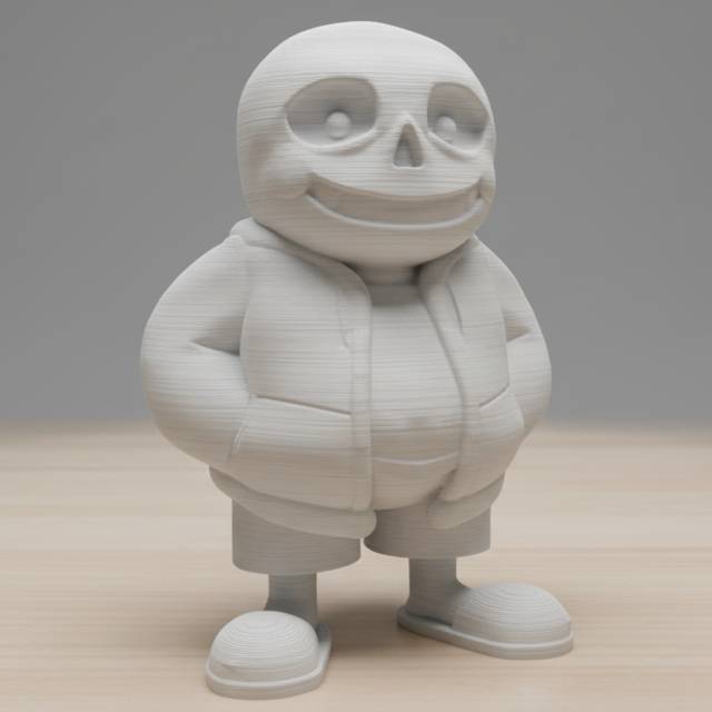 3D Printer Files | 3MF File | Sans - Undertale | Creality Cloud