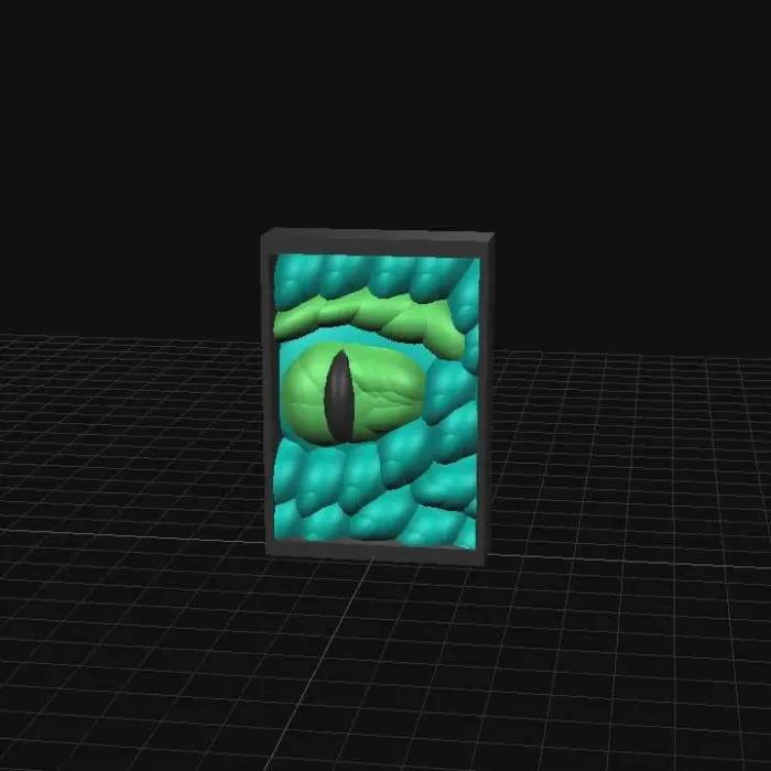 3D Printer Files | 3MF File | decorative dragon eye / olho de dragão ...