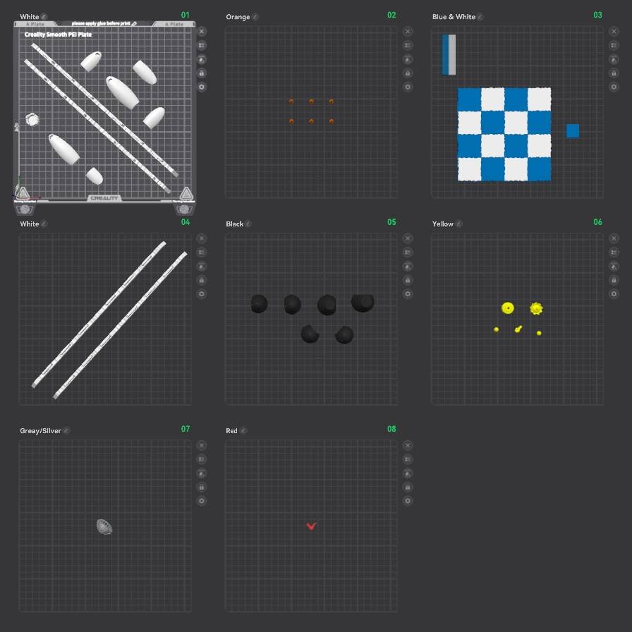 3D Printer Files | 3MF File | Penguin Chess Set | Creality Cloud