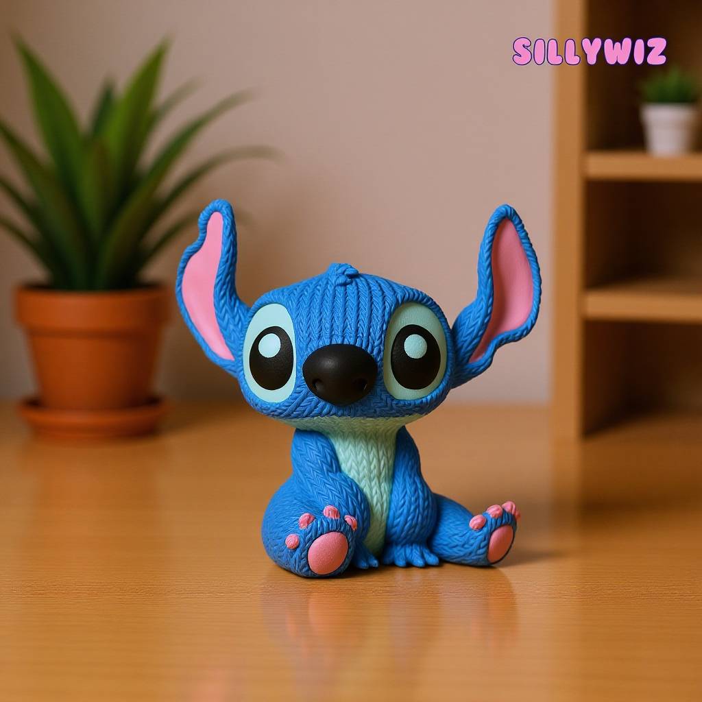 Characters & Creatures STL Download - Stitch Knitted - Crochet - No ...