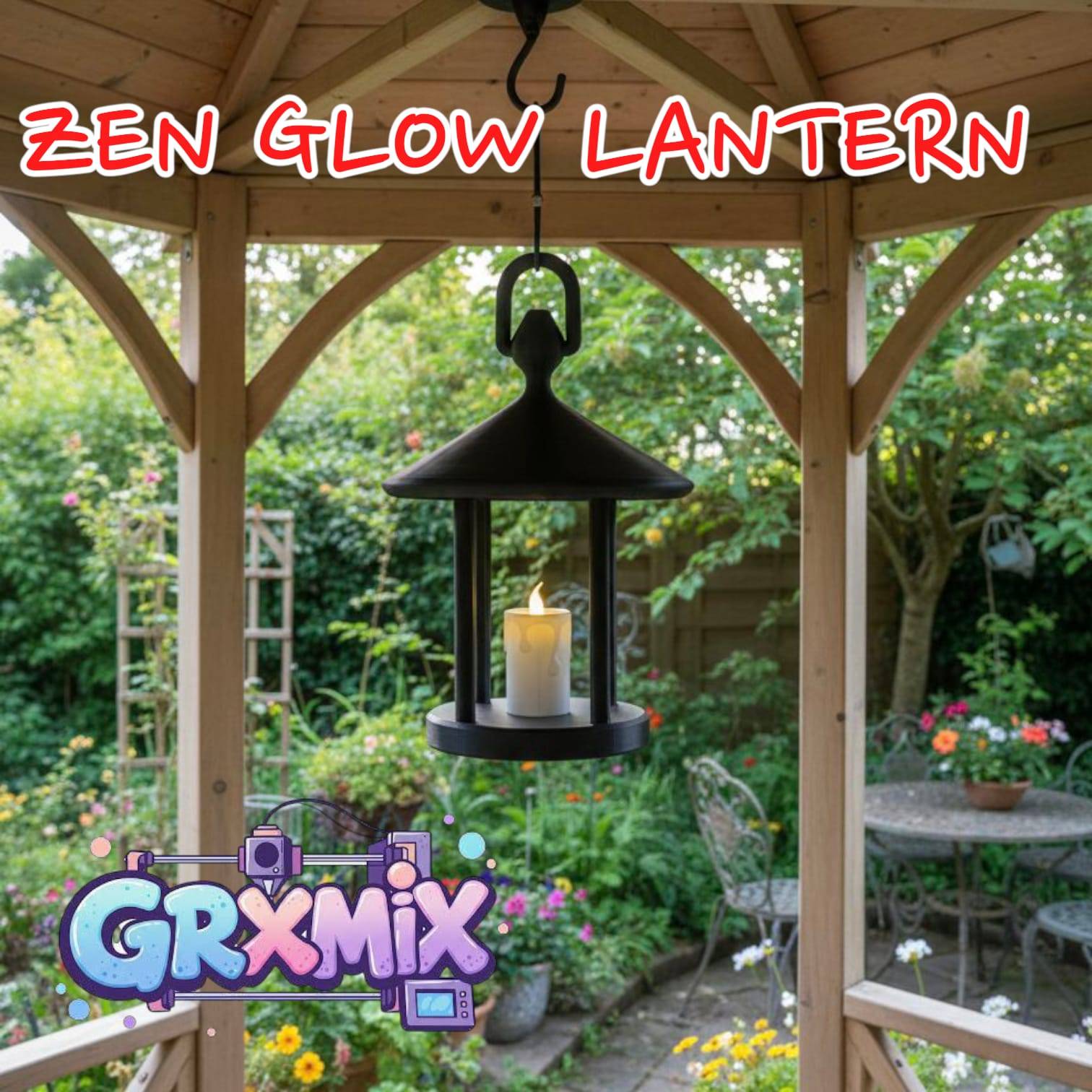 3D Printer Files | 3MF File | Zen Glow Lantern | Creality Cloud