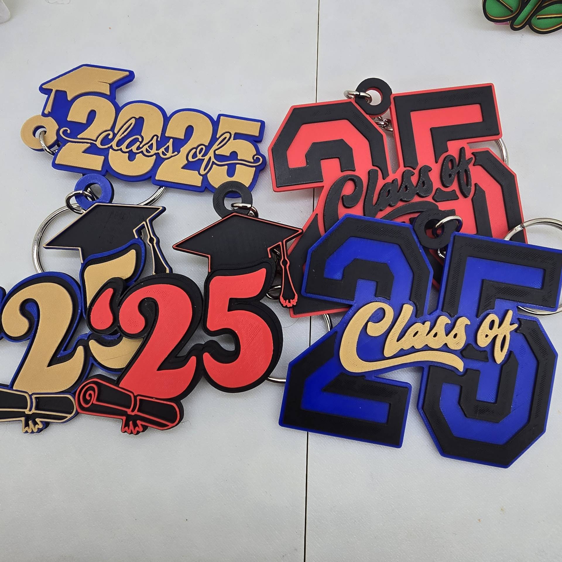 3D Printer Files | 3MF File | 2025 Graduation Keychains | Creality Cloud