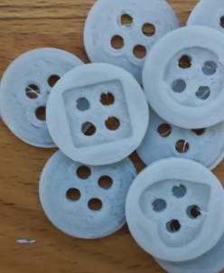 👔 Introducing our latest creation: a collection of 3D shirt buttons (🔵⬛ ...