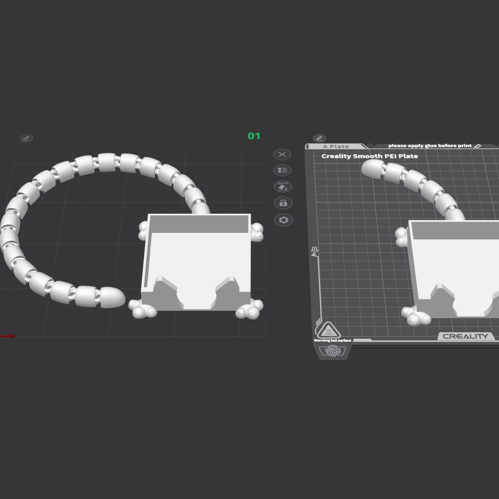 3D Printer Files | 3MF File | Cat Sticky Note Buddy! | Creality Cloud