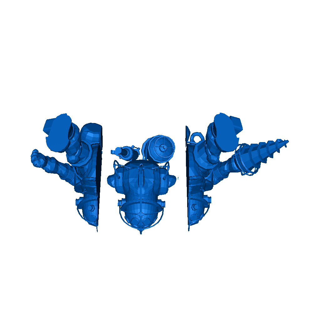 Free Characters & Creatures STL Download - bioshock bigdaddyby Jeremy ...